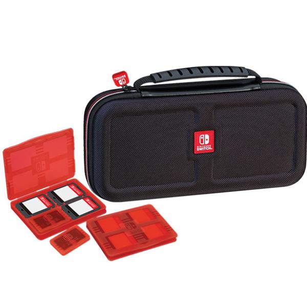NSW GAME TRAVELER DELUXE TRAVEL CASE NNS40 LIC Black Shop Online